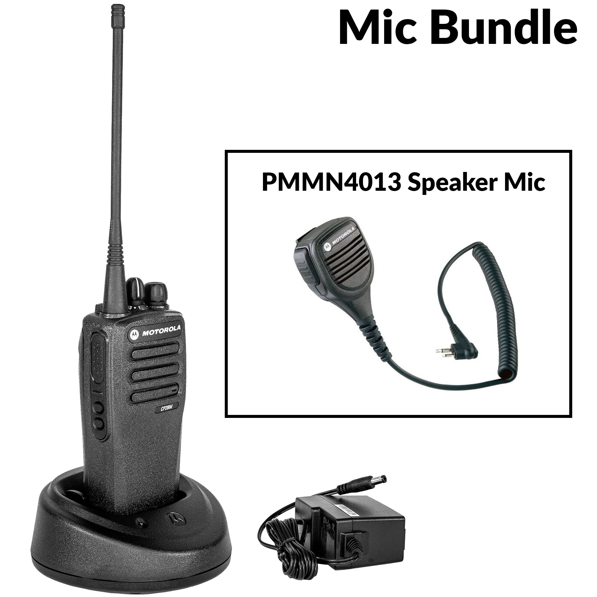 Motorola CP200D | Digital or Analog (UHF/VHF) portable radio