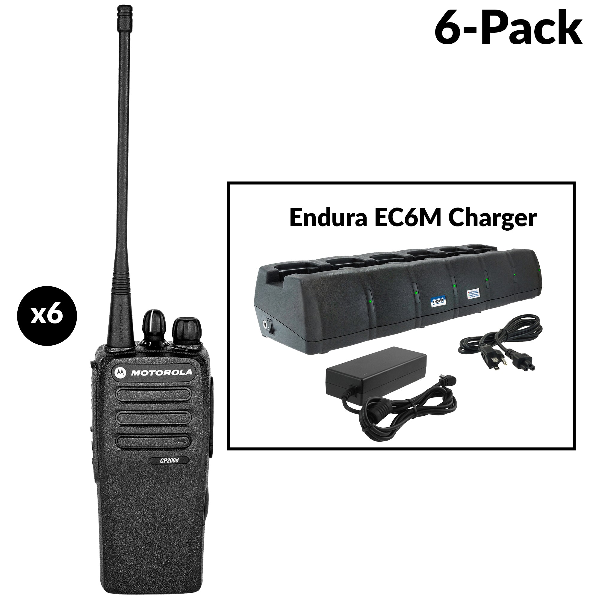 Motorola CP200D | Digital or Analog (UHF/VHF) portable radio